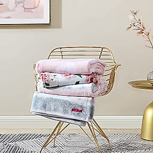 Betsey Johnson Home | Plush Collection | Throw - Ultra-Soft & Cozy Fleece, Lightweight & Luxuriously Warm, Perfect for Bed or Couch, Tie Dye Cloud 50 x 70
