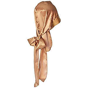 Firstline Evolve Essentials Satin Edge Wrap Scarf,Champagne,1 Count (Pack of 1)