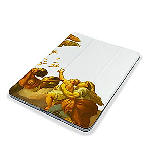 Cute Renaissance Angels Art case Compatible with iPad Mini Air Pro 7.9 8.3 9.7 10.2 10.9 11 12.9 inch Pattern Cover New 2022 2021 Trifold Stand 3 4 5 6 7 8 9 Generation 594 (8.3 Mini 6)