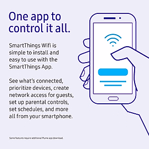 SAMSUNG ET-WV525KWEGUS Mesh Router, White, 3 Count