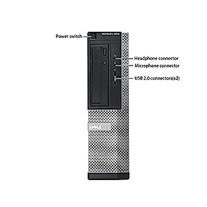 DELL Desktop Computer 3010 Intel Core i3-3220 3.30GHz 4GB DDR3 Ram 250GB Hard Drive DVD Windows 10 Pro (Renewed)']