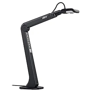 AVer M5 Document Camera - USB Webcam for Remote Video Conferencing - HD for PC, Mac, Chromebook, Zoom, and More - Perfect for Distance Learning, Classroom Teaching, Recording, Working, & More