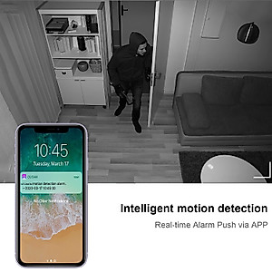 FECOMI 1080P Wireless Mini Spy Camera