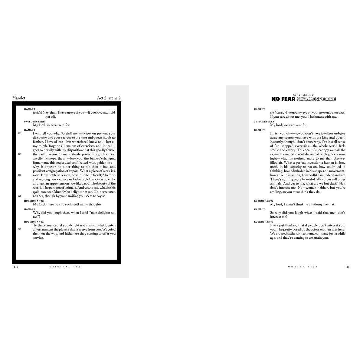 Hamlet: No Fear Shakespeare Side-by-Side Plain English (Volume 3)