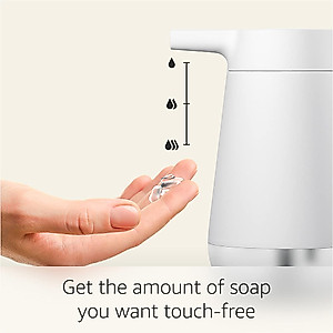 Amazon Smart Soap Dispenser, automatic 12-oz dispenser with 20-second timer, Works with Alexa