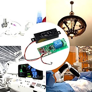 HLK-V20 Intelligent Voice Recognition Chip Control Module Awareness Module Custom Word Voice Control Switch Module