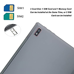 Tablet, 10.1in IPS LCD Gaming Tablet, Portable HD Tablet PC,4GB 64GB Tablet,4G LTE Dual SIM Octa Core Tablet (UK Plug)