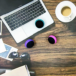 3 Pack Dual Action Touch Screen Glass Cleaner Cleaning Ball for iPad/Tablet/Smart Phone/Laptop/Computer/TV/Monitor Blue+Rose red+Purple