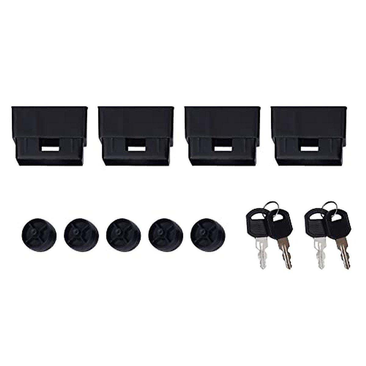 LOYALHEARTDY Plastic Drawers Dresser with 6 Drawers Storage Cabinet Closet Drawers Cabinet 5 Layer Office Storage Organizer for Clothes Toys File with 2 Lock