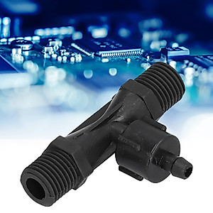 Venturi Tube,Venturi Tube PVDF Gas Liquid Mixing Injector for Ozone Generator Agriculture Irrigation 1/4in