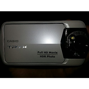 Casio TRYX Digital Camera with Full 1080p HD Video Capture and 3-Inch Touch Screen LCD (White)