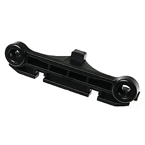 RLECS CPU Fan Retainer Bracket 4PCS Black CPU Fan Support Bracket CPU Motherboard Bracket Clips for AM4