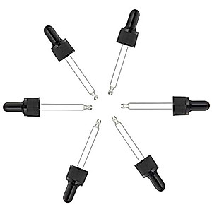 ZLXO NOVELTIES Glass Dropper Set | Droppers for Essential Oils 15ml Oil Dropper | Eye Droppers for Essential Oils 15 ml