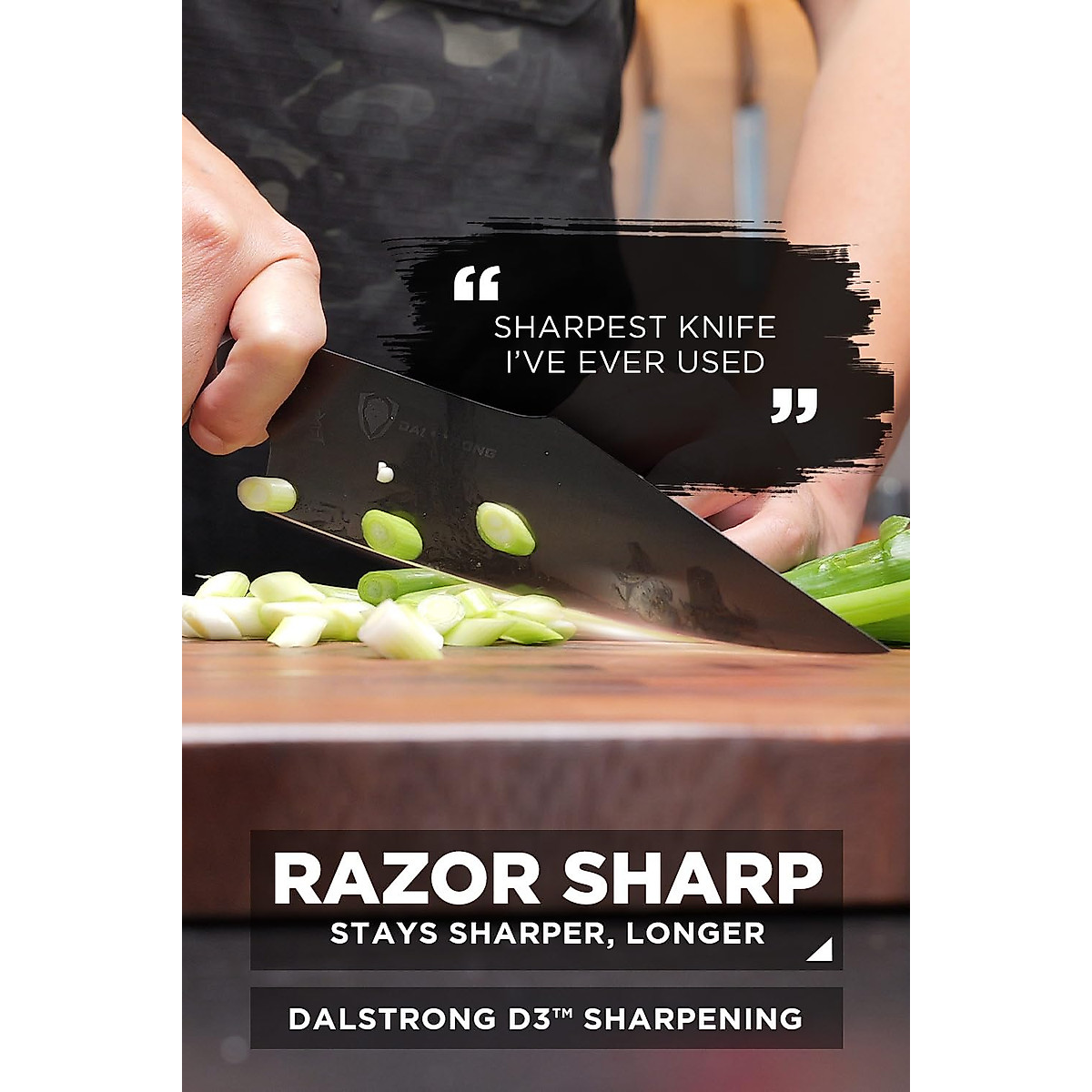 Dalstrong Santoku Knife - 7 inch - Spartan Ghost Series - Premium American Forged S35VN Powdered Steel Kitchen Knife - Razor Sharp Kitchen Knife - Maple & Red Resin Handle - Vegetable Knife - Sheath