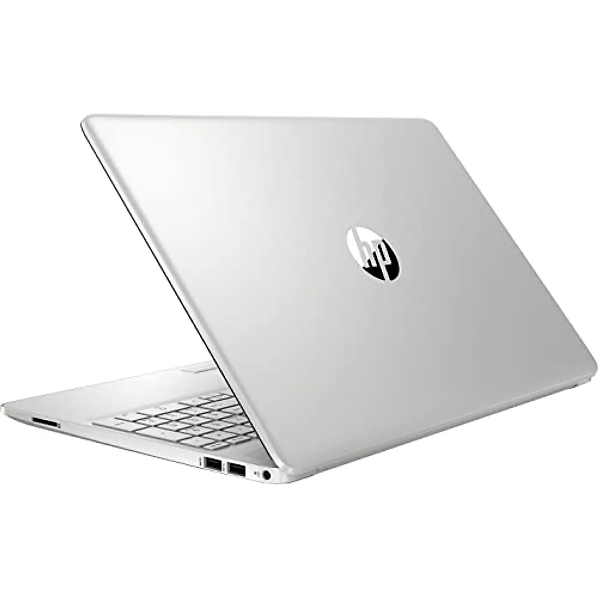 2022 HP Notebook 15 Laptop, 15.6" HD Display, Intel Celeron N4120 Processor, 8GB DDR4 Memory, 128GB SSD, Webcam, USB Type-C, RJ-45, HDMI, Long Battery Life, Windows 11 Home, Silver