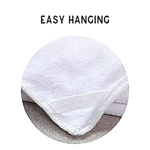 Farmhouse Family Kitchen Dish Towels Set of 2, Black White Buffalo Check Plaids Ultra Absorbent Fast Drying Cloth Decorative Tea Towels for Cooking and Baking 18 x 28 Inches