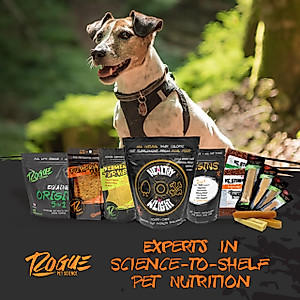 Rogue Pet Science Turmeric Plus Bundle with Pumpkin Pro Supplements for Dogs