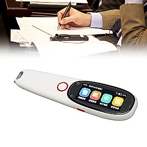 OCR Pen Scanner and Reader, 134 Language Translator Device Dictionary Pen, Online & Offline Use Scanner Translation Pen with LCD Touchscreen, Translation Pen for Students Dyslexia