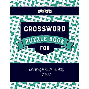 Crossword Puzzle Book for When There's No More Downton Abbey To Watch
