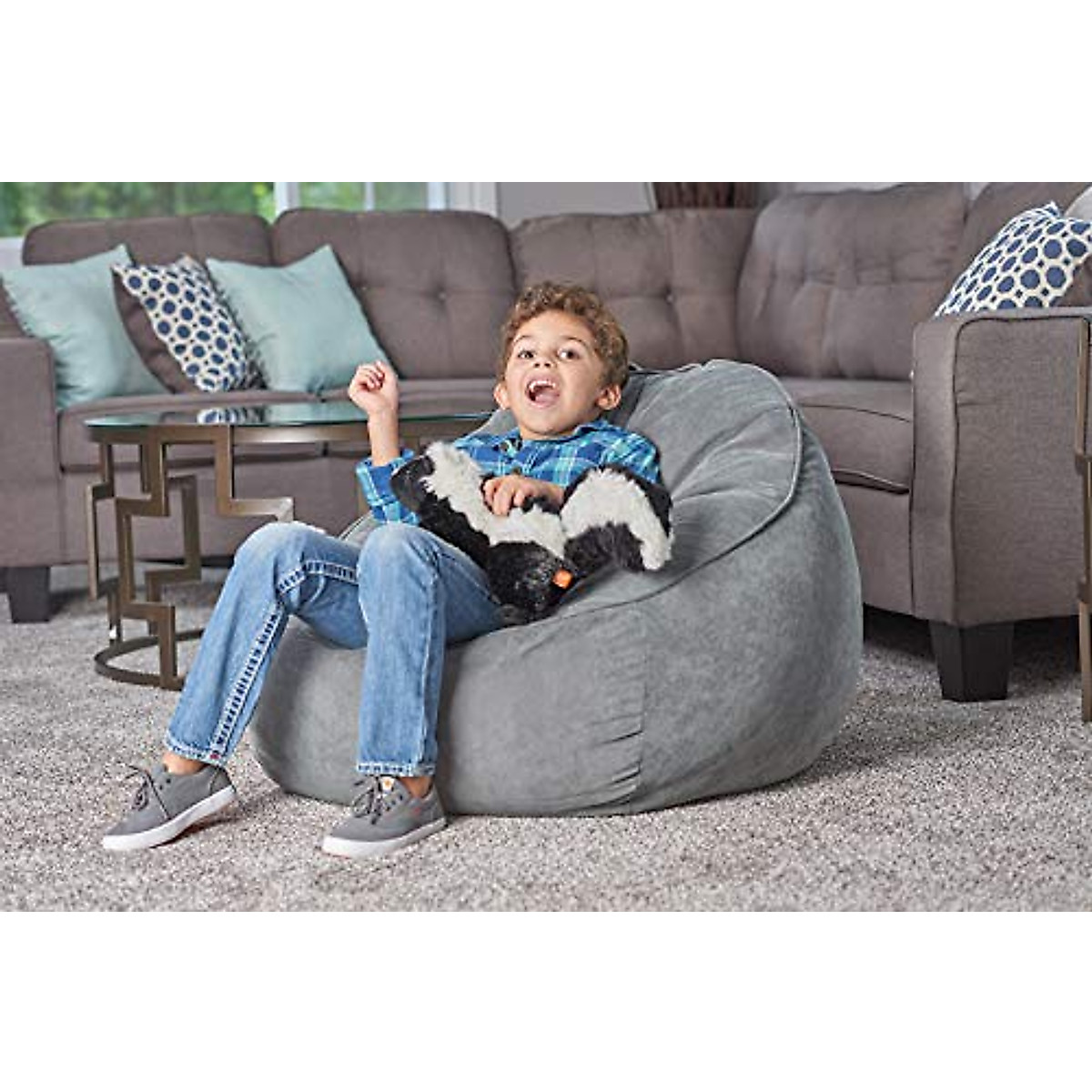 Wild Republic Skunk Plush, Stuffed Animal, Plush Toy, Gifts for Kids, Cuddlekins 12 Inches