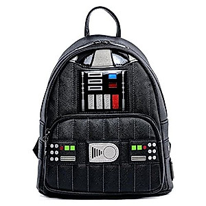 Loungefly Star Wars Darth Vader Light Up Cosplay Women's Double Strap Shoulder Bag Purse