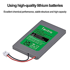 Tectra LIP1359 Battery Compatible with Sony Playstation 3 PS3 Dualshock 3 Wireless Controller CECHZC2E, CECHZC2U with USB Charging Cable