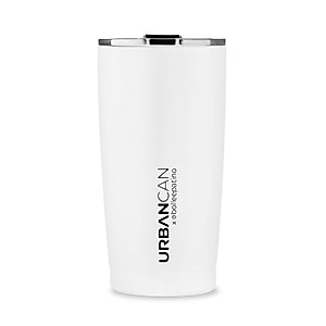 URBANCAN 20 oz Insulated Tumbler with Lid and Straw - Drink In Style with a Stainless Steel Tumbler Travel Mug - Premium Double Walled Thermos Flask - Vibe City
