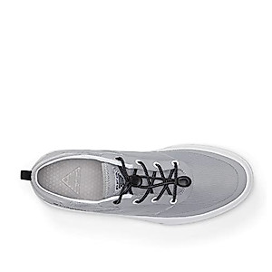 Columbia Men's Bonehead PFG Boat Shoe, Steam/Black, 9.5