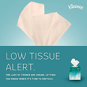 Kleenex® Professional Facial Tissue Cube for Business (21270), Upright Face Tissue Box, 90 Tissues/Box, 36 Boxes/Case, 3,240 Tissues/Case