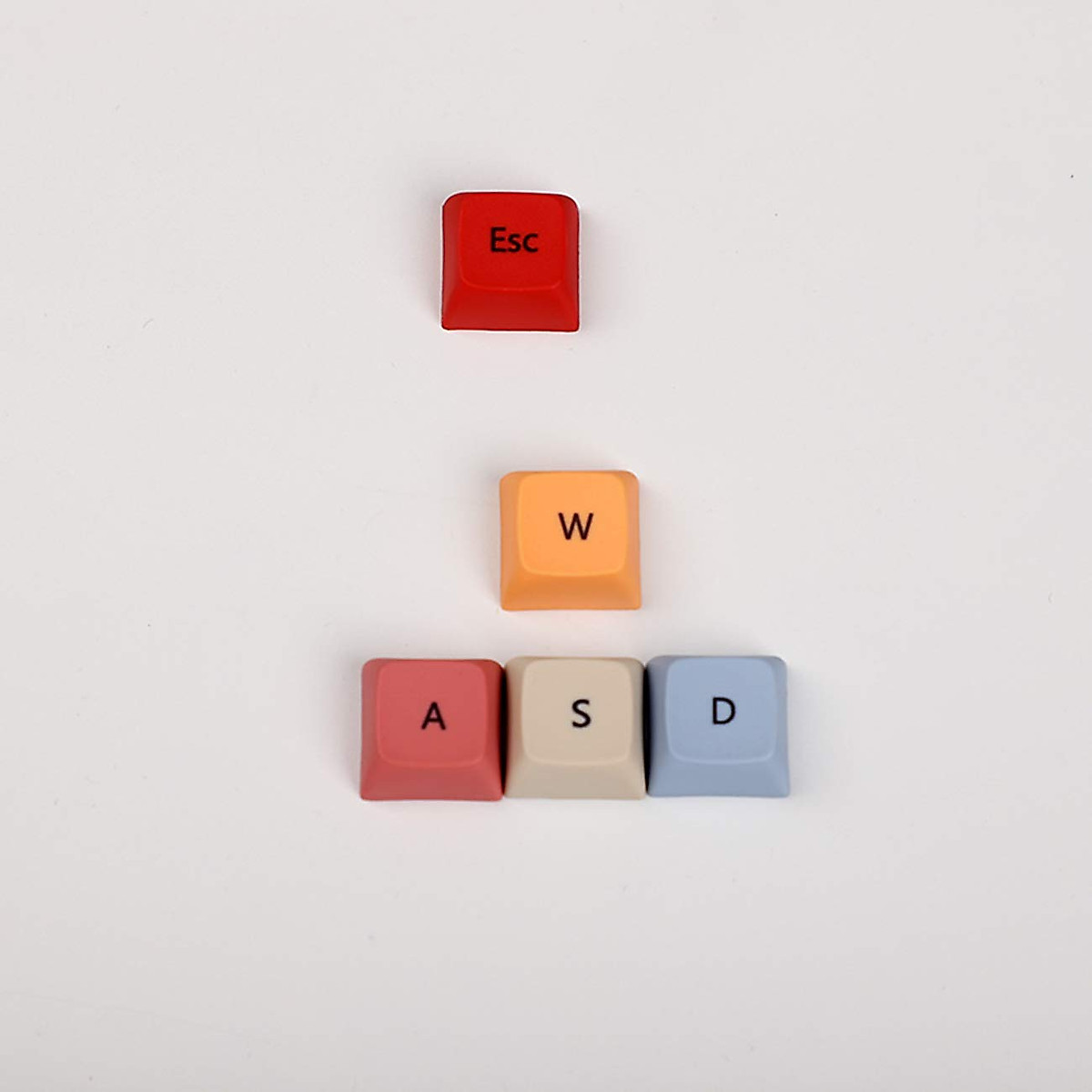 XDA Profile Dye-Sublimation PBT Keycap WASD R4/ESC Arrow Key Cap Switch for Cherry RGB MX Mechanical Gaming Keyboards Replacement (Esc)