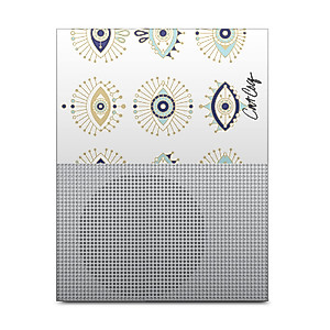 Head Case Designs Officially Licensed Cat Coquillette Blue Gold Art Mix Vinyl Sticker Gaming Skin Case Cover Compatible With Xbox One S Console