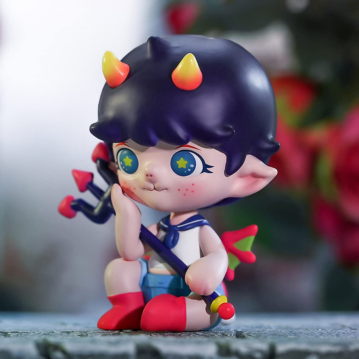 POP MART Zoe Flower Whispering Zodiac Series 3PC Exclusive Action Figure Box Toy Bulk Box Popular Collectible Art Toy Cute Figure Creative Gift, for Christmas Birthday Party Holiday