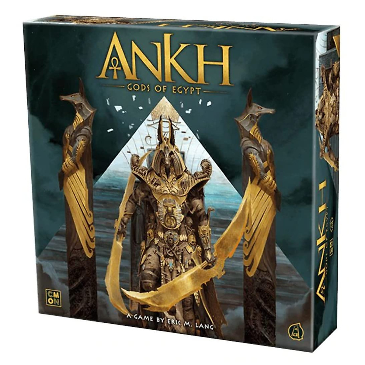 Ankh Gods of Egypt Board Game - Engage in Divine Rivalry, Mythical Strategy, and Monumental Domination in this Epic Game for Kids and Adults, Ages 14+, 2-5 Players, 90 Minute Playtime, Made by CMON