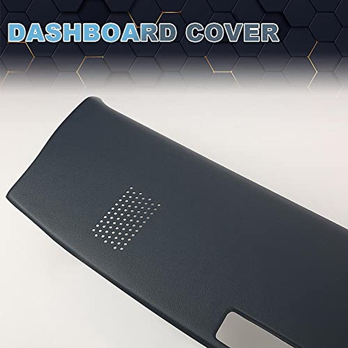 PIT66 Dash Cover Compatible with 1981-1991 GMC Chevy Trucks Dashboard Cover Dark Blue