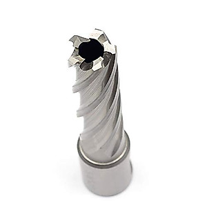 Annular Cutter JESTUOUS 3/4 Inch Weldon Shank 5/8 Cutting Diameter 2 Cutting Depth with Two Flat HSS Kit for Magnetic Drill Press,1 Piece