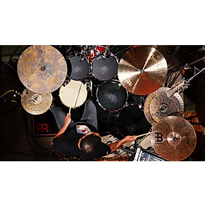 Meinl Cymbals Byzance 20" Dark Crash — Made in Turkey — Hand Hammered B20 Bronze, 2-Year Warranty (B20DAC)