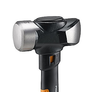 Fiskars IsoCore 3 Pound Club Hammer, 11 Inch,750910-1001,Orange/Black