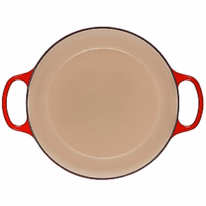 Le Creuset Enameled Cast Iron Signature Round Dutch Oven, 7.25 qt., Cerise