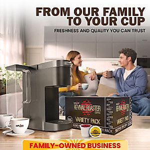 96 Count Coffee Variety Pack (12 amazing blends), Single Serve Coffee Pods for Keurig K Cup Brewers - InfuSio Revival Roaster Premium Roasted Coffee (Variety, 96 Compatible with 2.0)