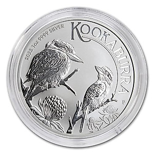 2023 P Australian 1 oz Silver Kookaburra Coin Brilliant Uncirculated (in Capsule) with Certificate of Authenticity $1 Seller BU