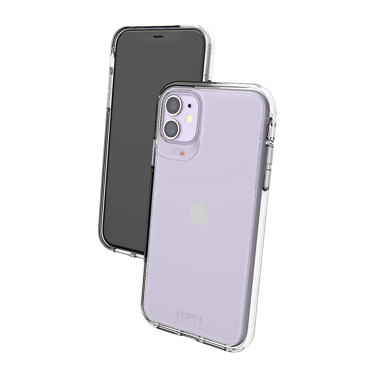 ZAGG Gear4 Crystal Palace Compatible with iPhone 11 Case, Advanced Impact Protection with Integrated D3O Technology, Anti-Yellowing, Phone Cover – Transparent