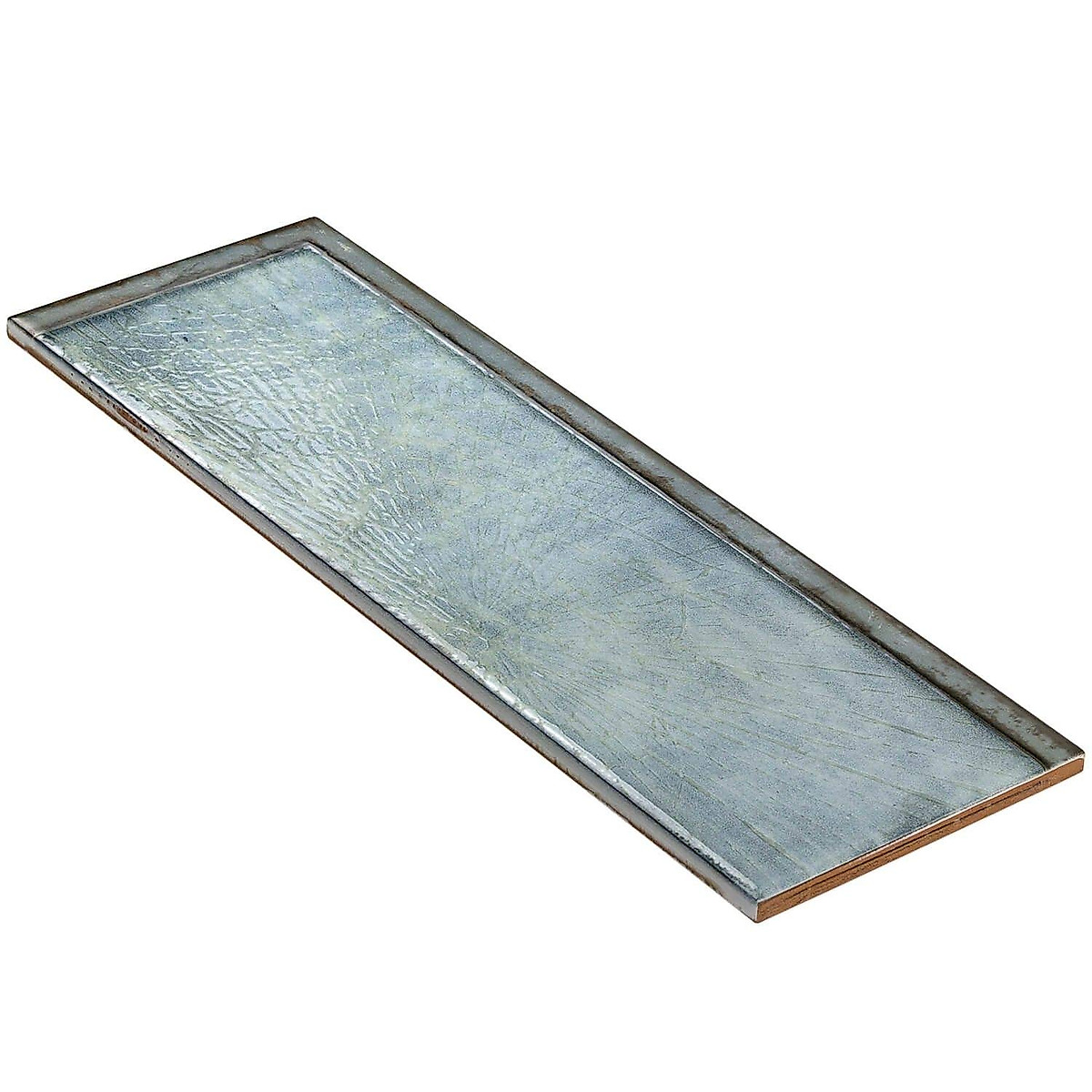 Piston Industrial Green Matte Ceramic Subway Wall Tile Sample