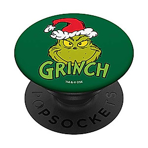 Dr. Seuss Grinch PopSockets PopGrip: Swappable Grip for Phones & Tablets