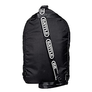 Battle Sports Lockdown 6 Sling Bag 2.0 - Single Shoulder Travel Backpack, Adjustable Over-the-Shoulder Strap, Padded Interior Sleeve for up to 15” Laptop, Crossbody Bag - Black