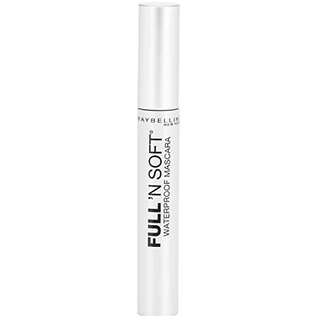 Maybelline Full 'N Soft Waterproof Mascara, Very Black, 1 Tube