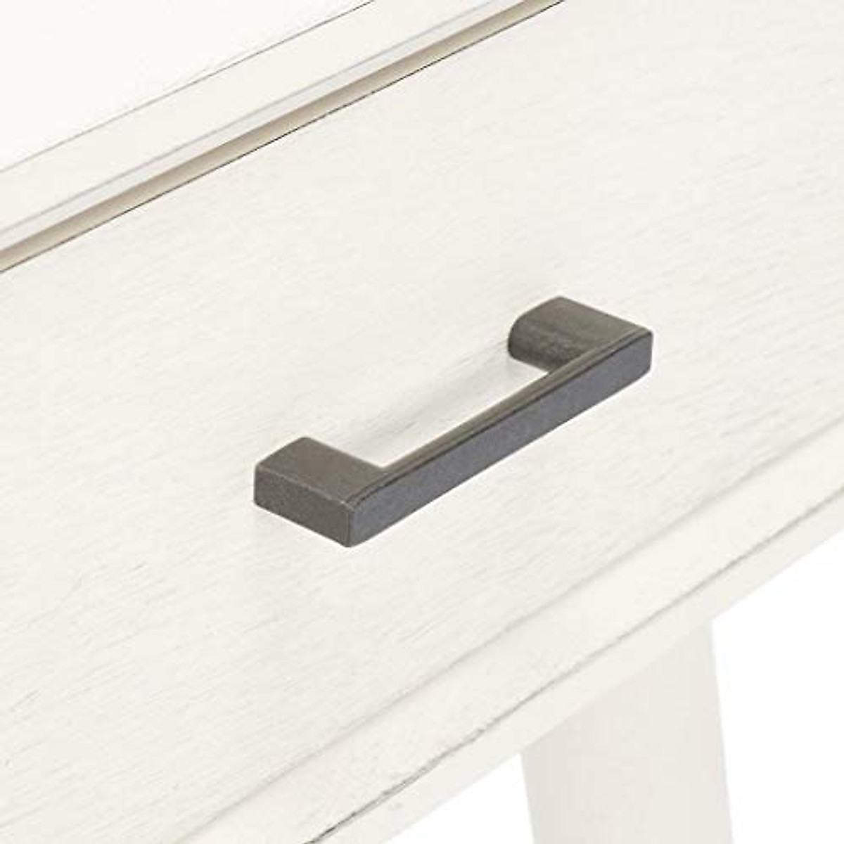 SAFAVIEH Home Collection Remy Distressed White 1-Drawer Writing Desk