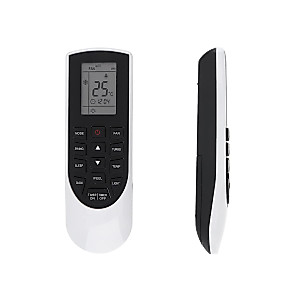 OriGlam YAN1F1 Air Conditioner Remote Control Replacement for Gree VIR09HP115V1AH VIR12HP230V1AH AC Air Conditioning Remote Controller