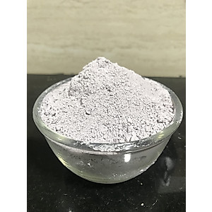 mGanna 100% Natural Brazilian Purple Clay Powder for Face packs, Creams and Soaps and other Cosmetic Formulations 0.5 lbs / 227 gms
