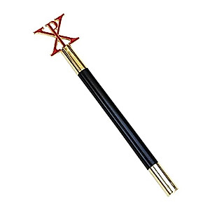 Commander Red Cross of Constantine Baton - Black Color