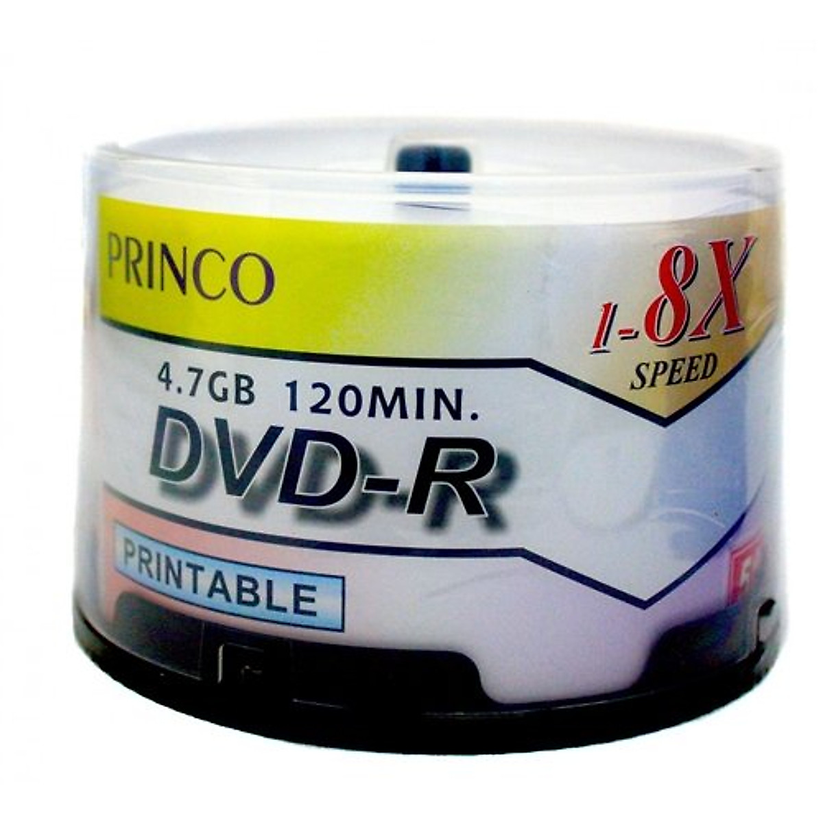 Princo 100 8X DVD-R 4.7GB White Inkjet